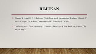 Pemeriksaan retraksi bekuan | PPTX