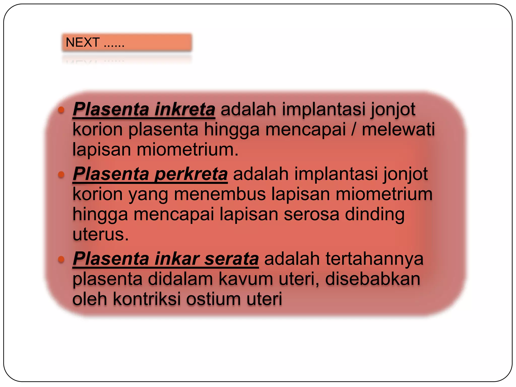 Power point (penanaman plasenta) | PPTX