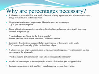 Power point percentages | PPTX | Interest Rates | Economy