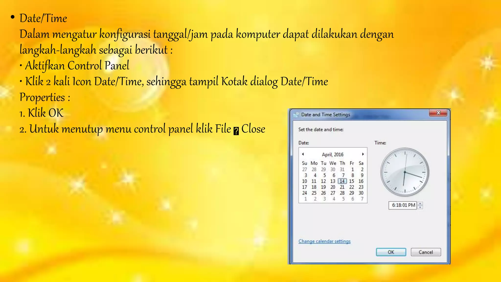 Setting peripheral | PPTX