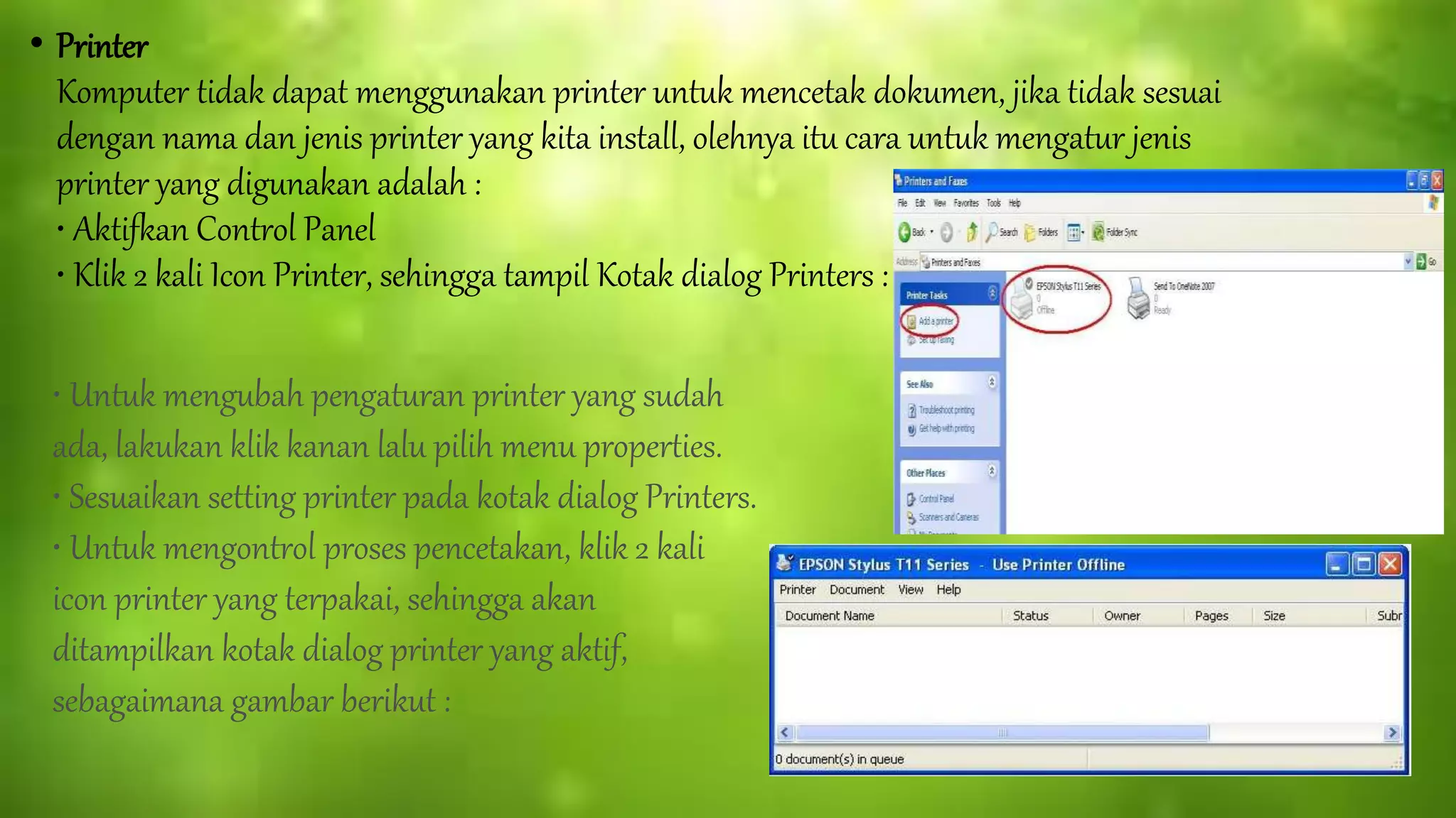 Setting peripheral | PPTX