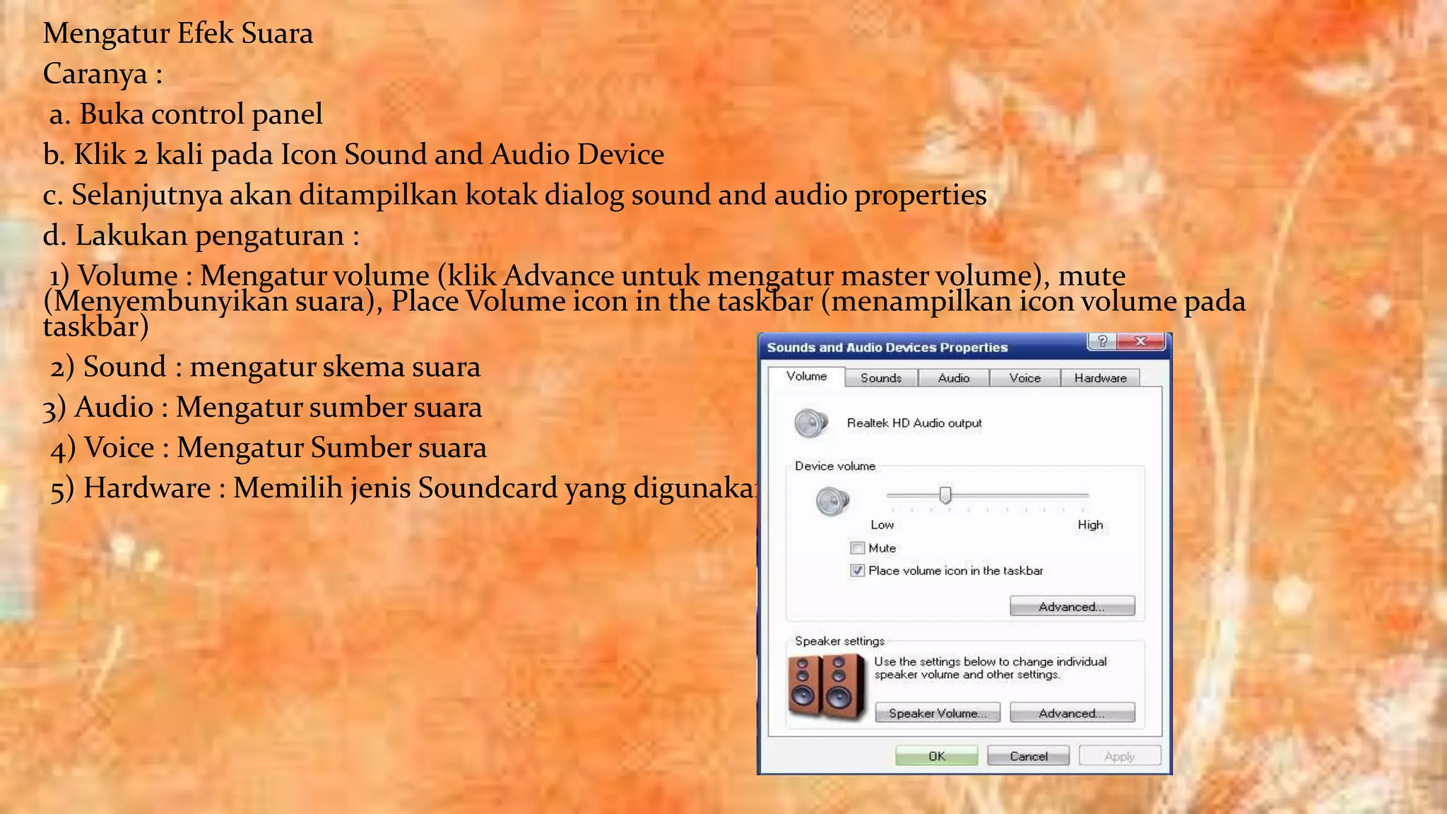 Setting peripheral | PPTX