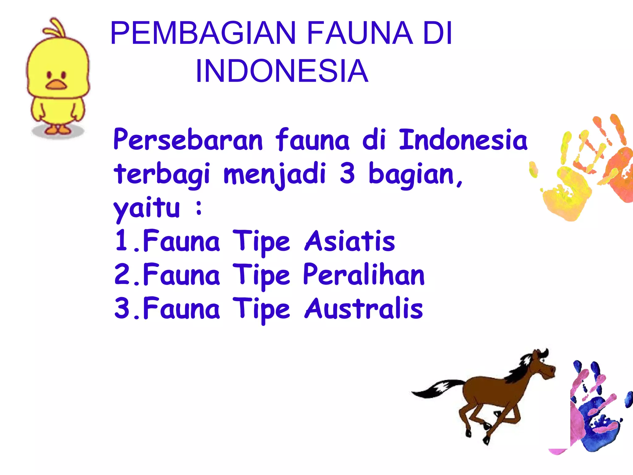 Powerpoint persebaran flora fauna di indonesia | PPT