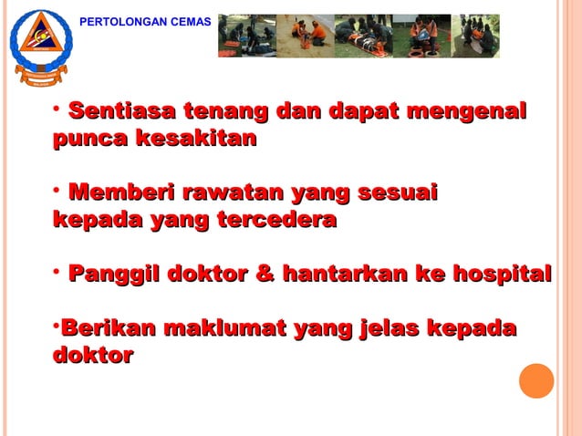Power point pertolongan cemas | PPT