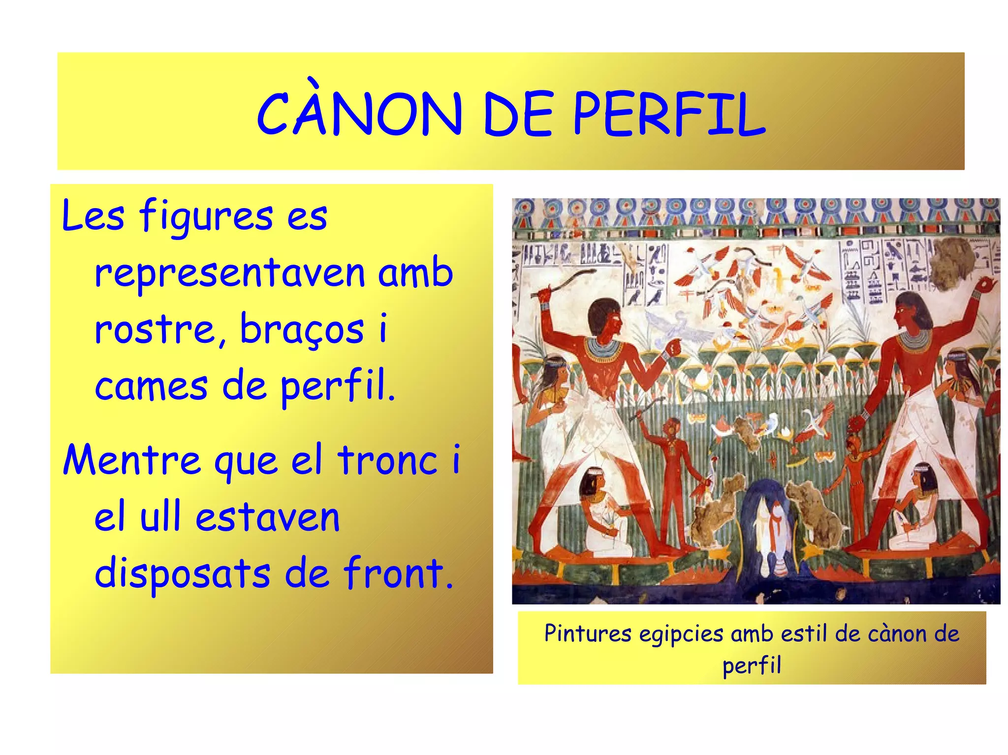 PINTURES DE L'ANTIC EGIPTE | PPT