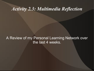 Powerpoint pln | ODP | Education