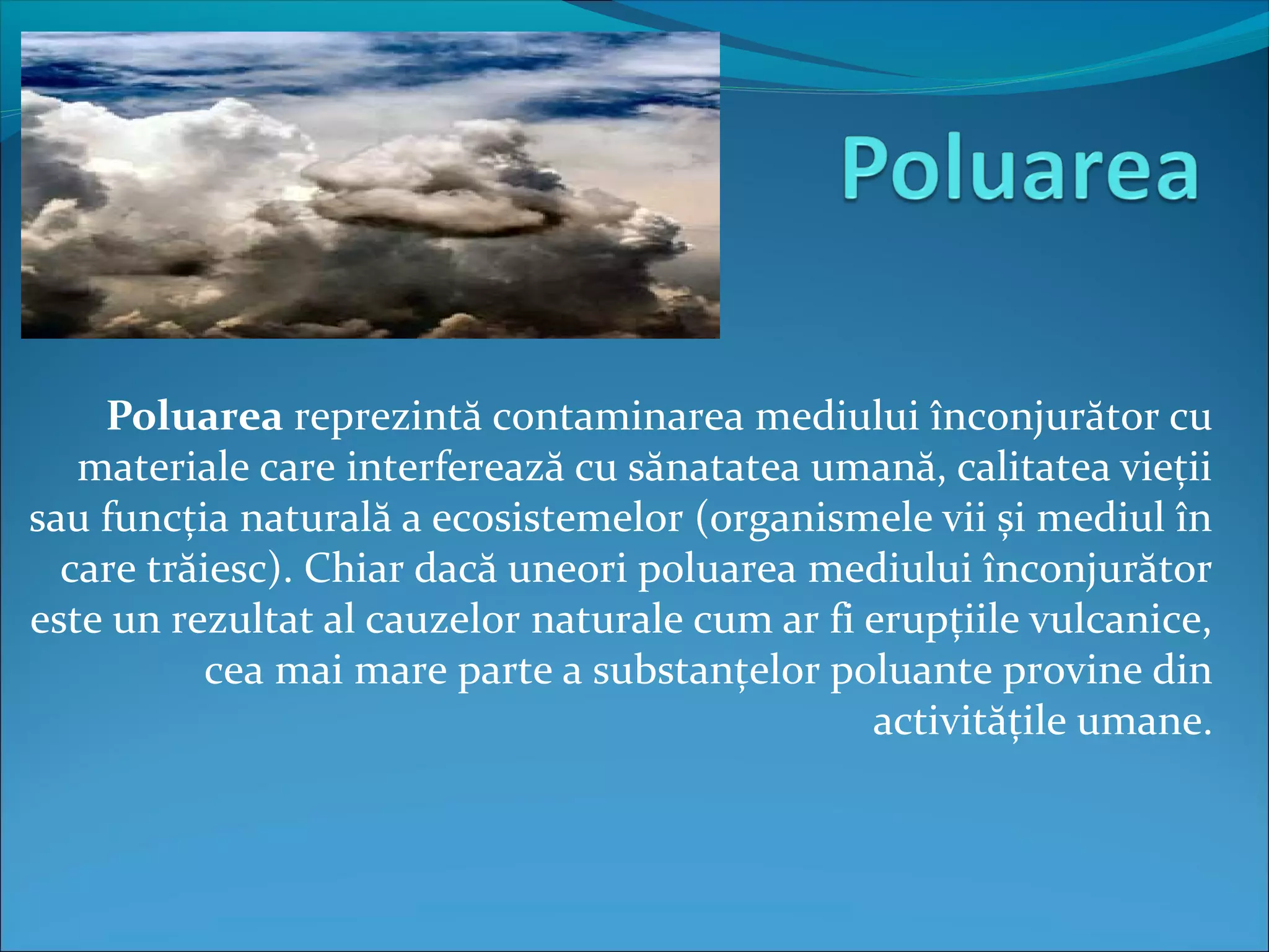 Power point poluare. | PPT