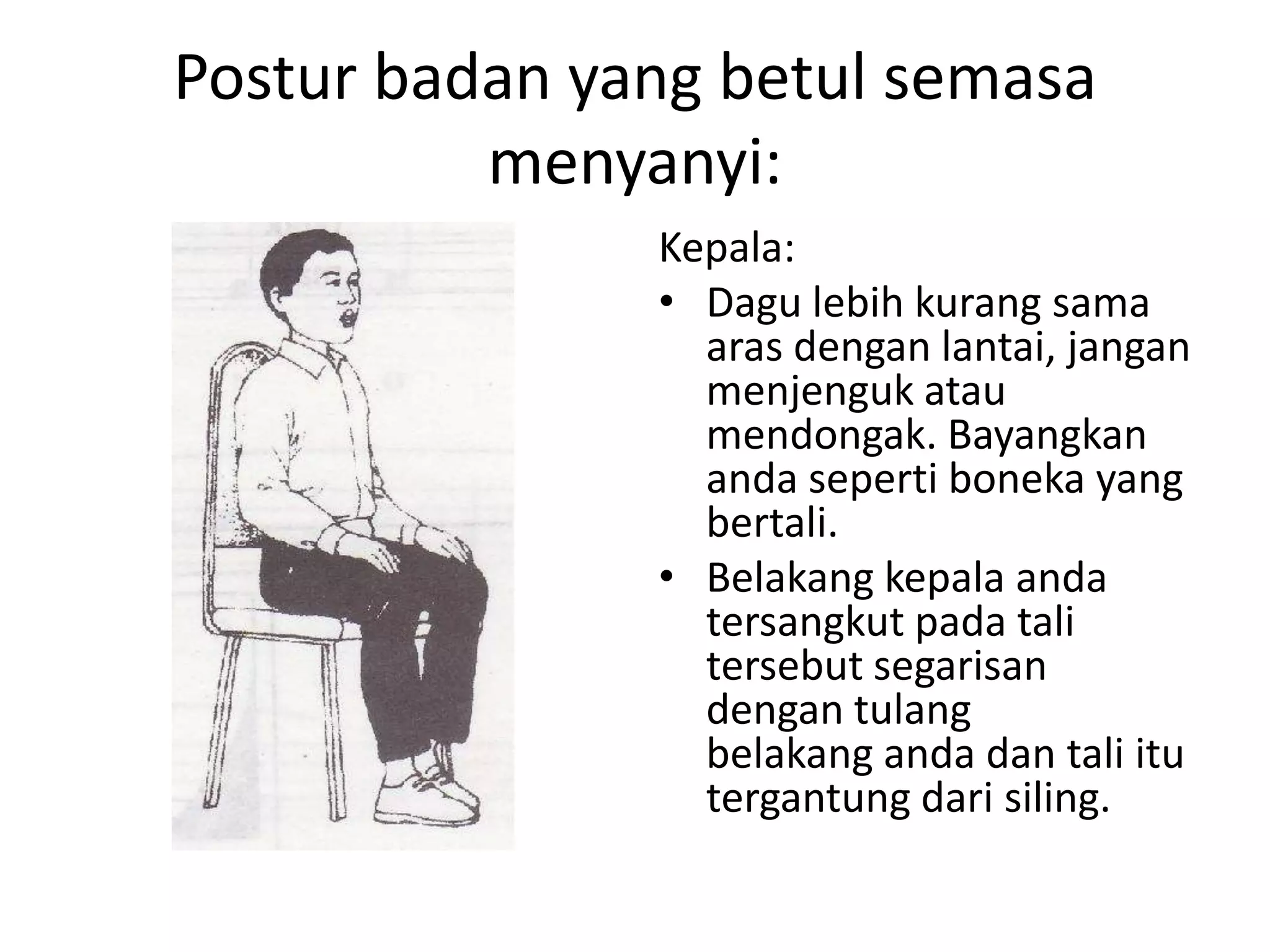 Power point postur badan | PPTX