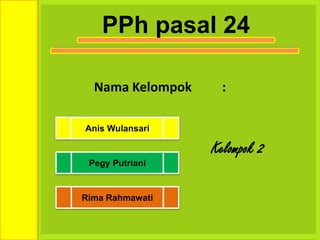 pph pasal 24 | PPTX