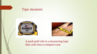 carpentry tools | PPT