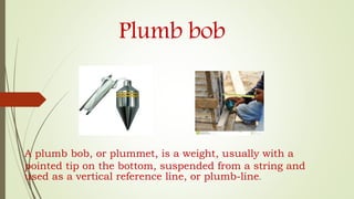 carpentry tools | PPTX