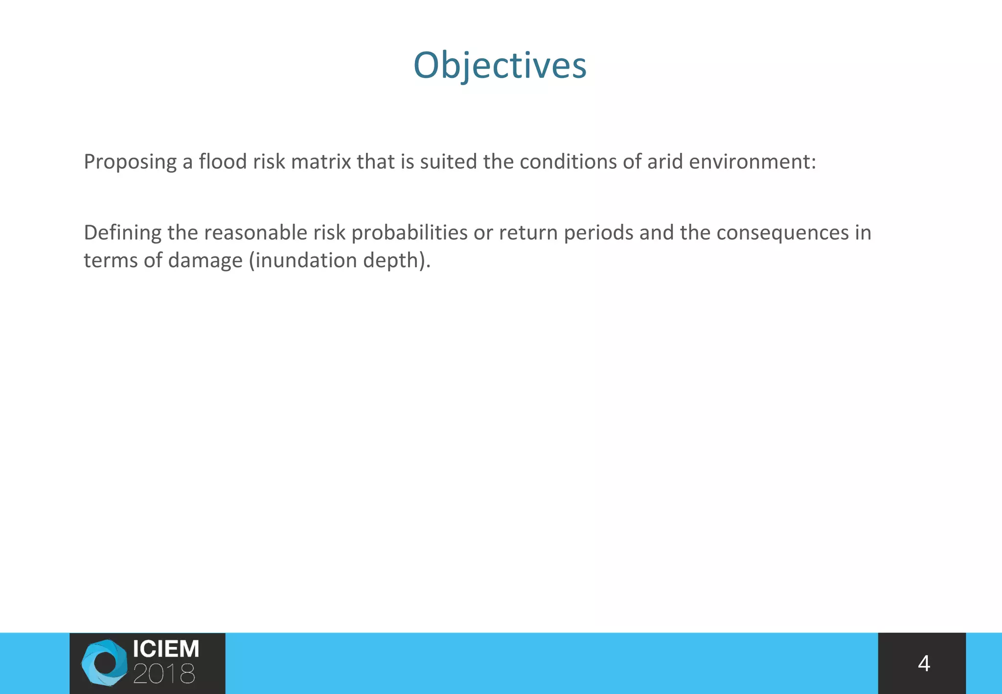 Development of Flash Flood Risk Assessment Matrix in Arid Environment ...