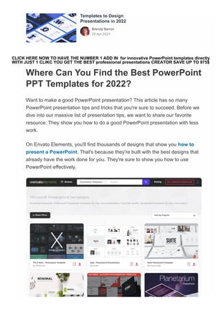 2022 Powerpoint Tricks