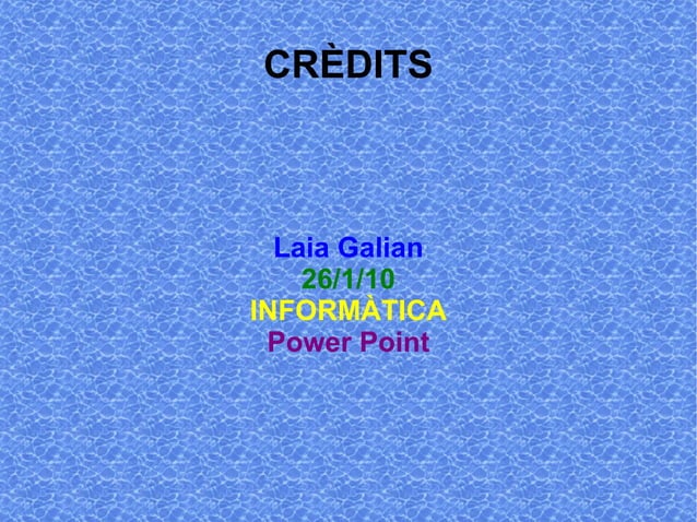 Power Point Presentacio L Galian | ODP