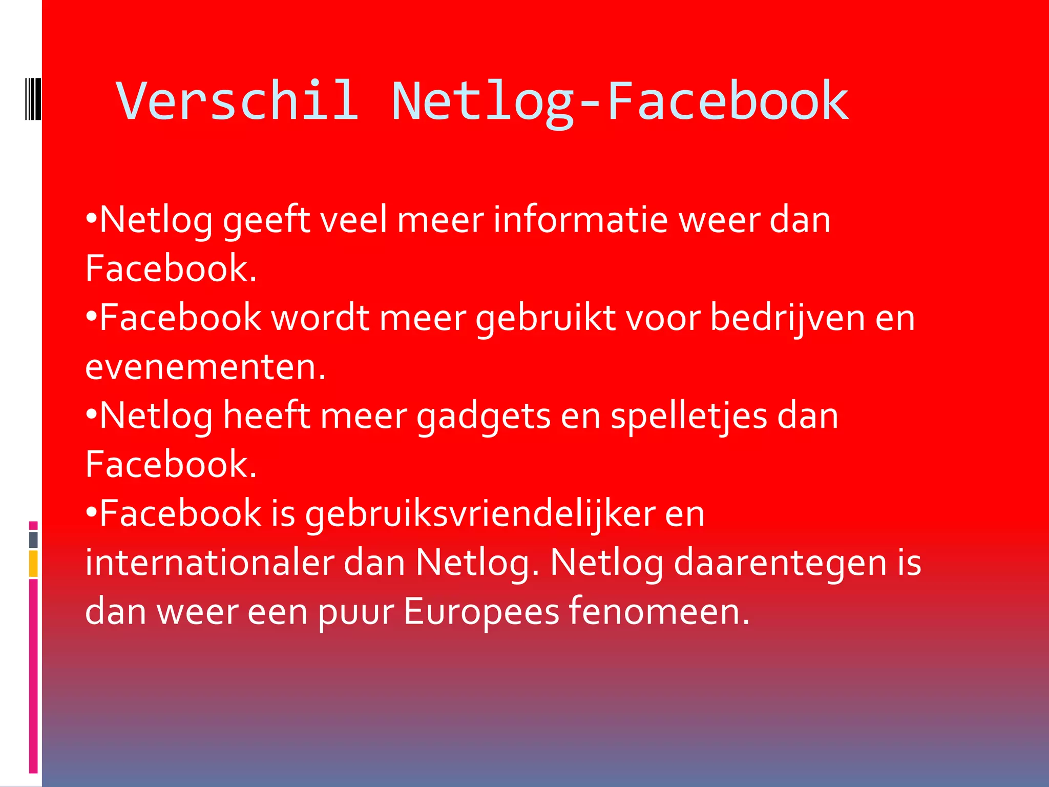Powerpoint Presentatie Netlog | PPT