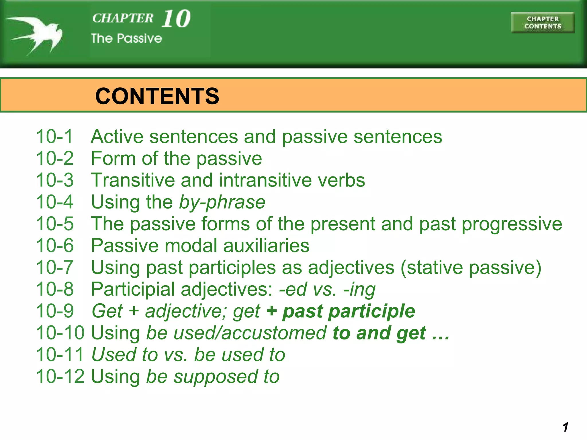 The Passive Voice | PPS