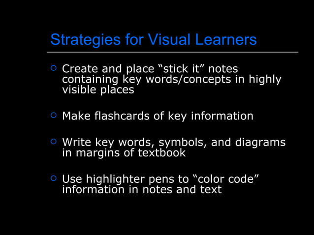 Discover Your Learning Style! | PPT