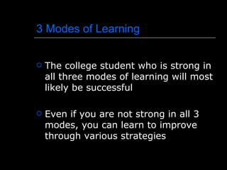 Discover Your Learning Style! | PPT