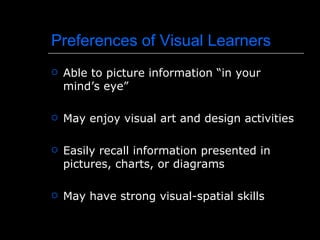 Discover Your Learning Style! | PPT