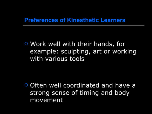 Discover Your Learning Style! | PPT