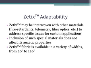 Advanced Fabric Technologies | PPT