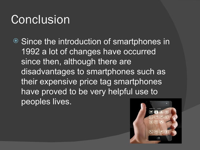 Power point presentation | PPT | Smartphones | Consumer Electronics