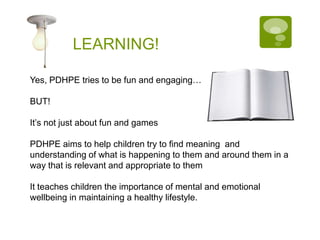 Why PDHPE? | PPTX