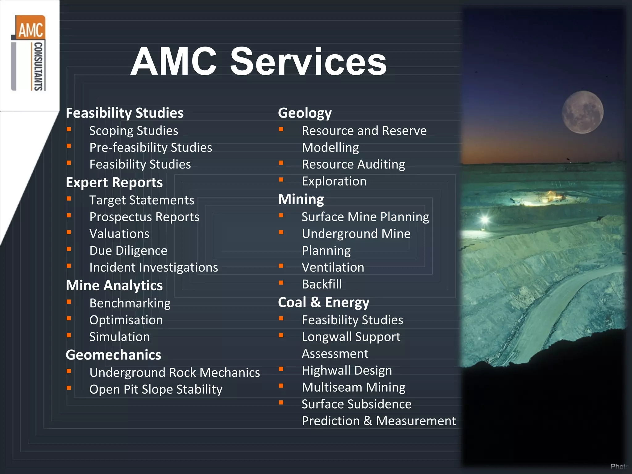 AMC Consultants | PPT