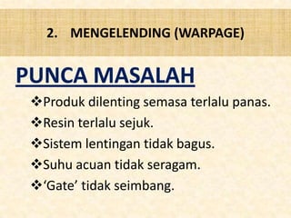 jenis-jenis kecacatan produk | PPTX
