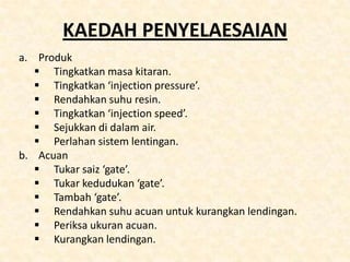 jenis-jenis kecacatan produk | PPTX