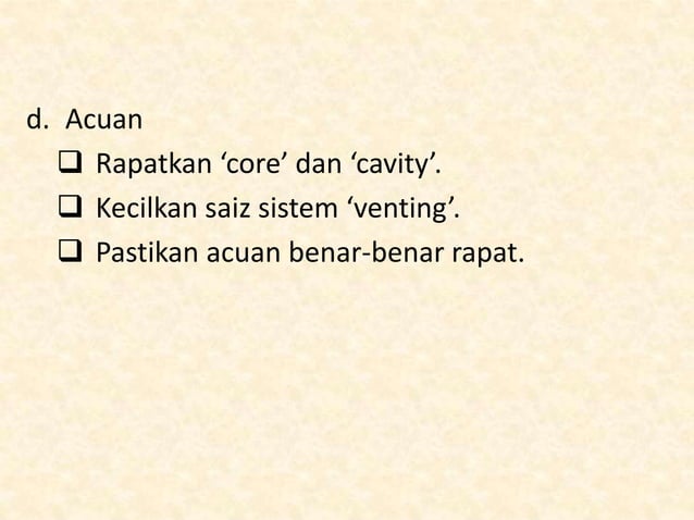 jenis-jenis kecacatan produk | PPTX