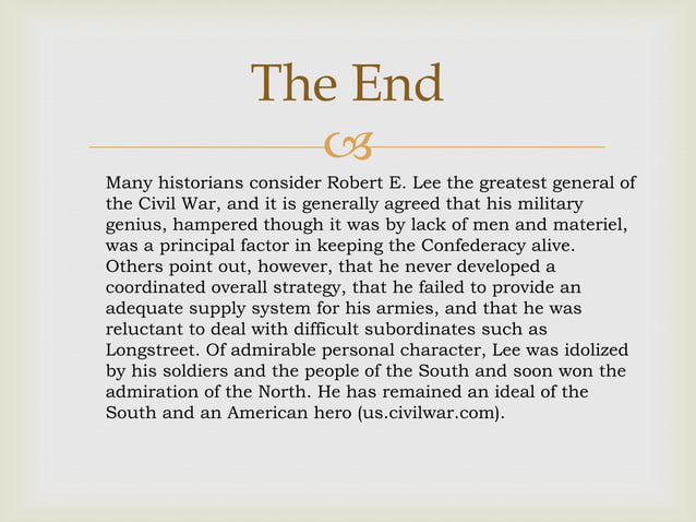 Robert E. Lee | PPTX