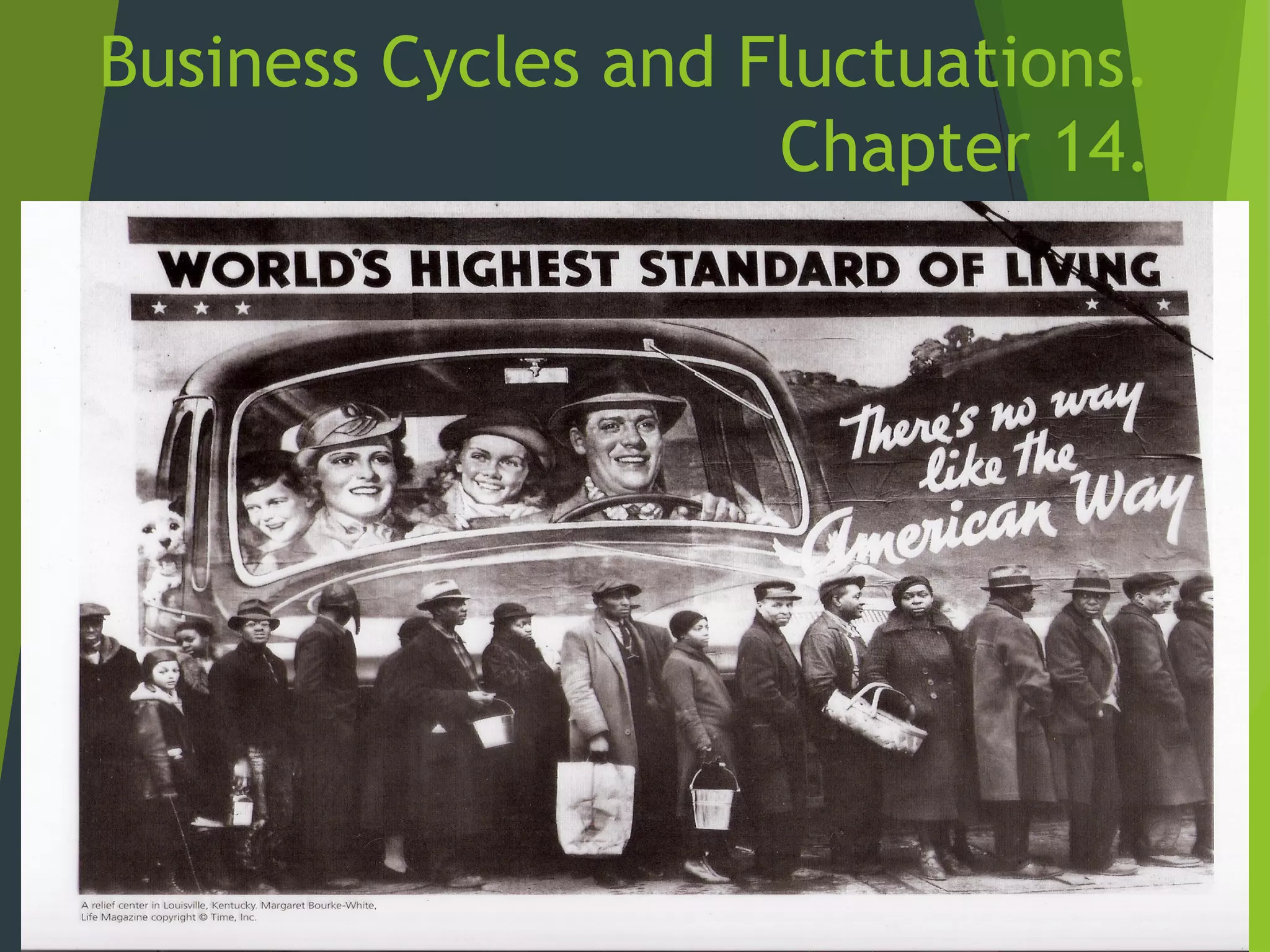 business cycle and fluctuation presentation | PPT