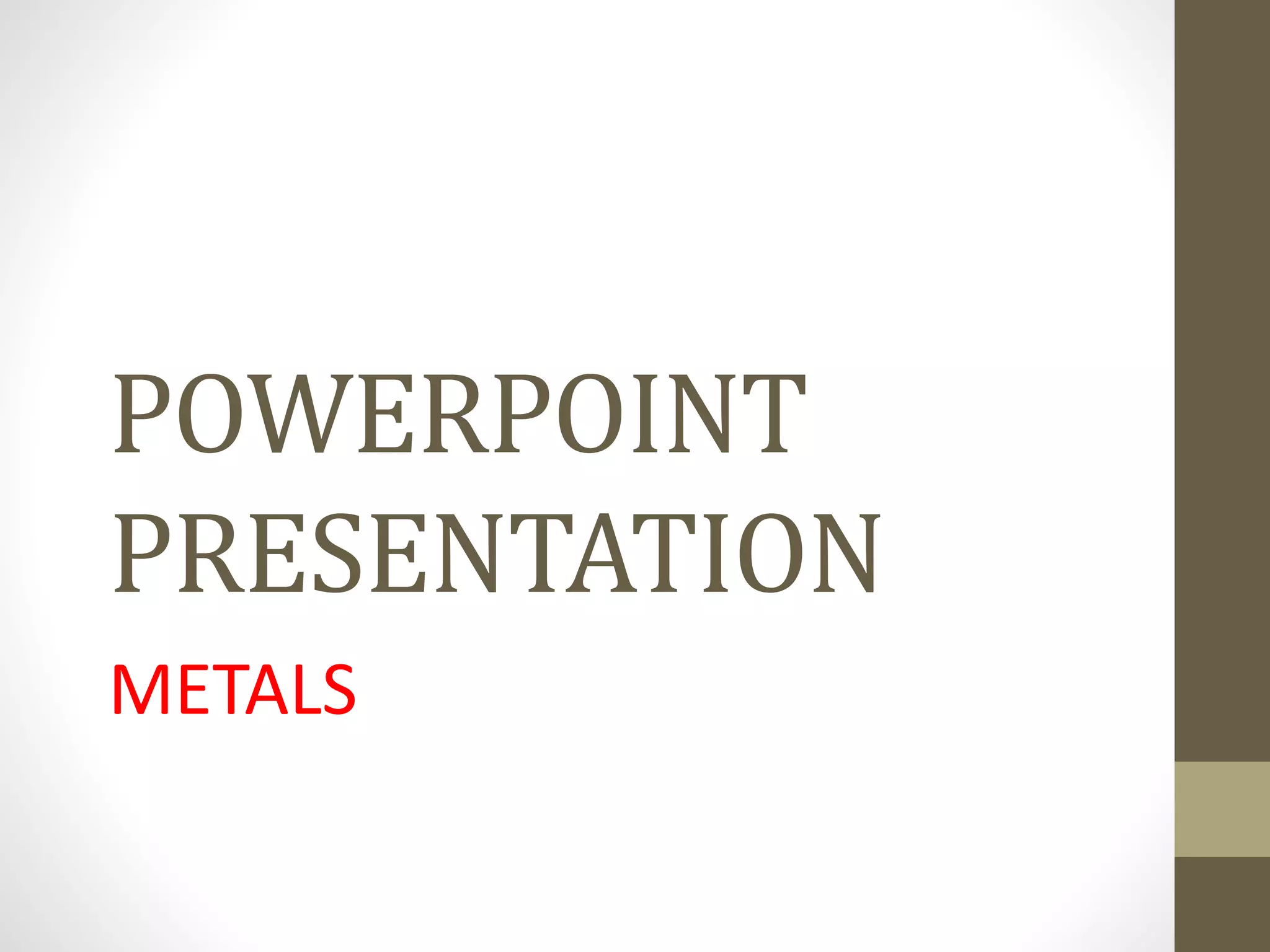 Powerpoint presentation | PPTX