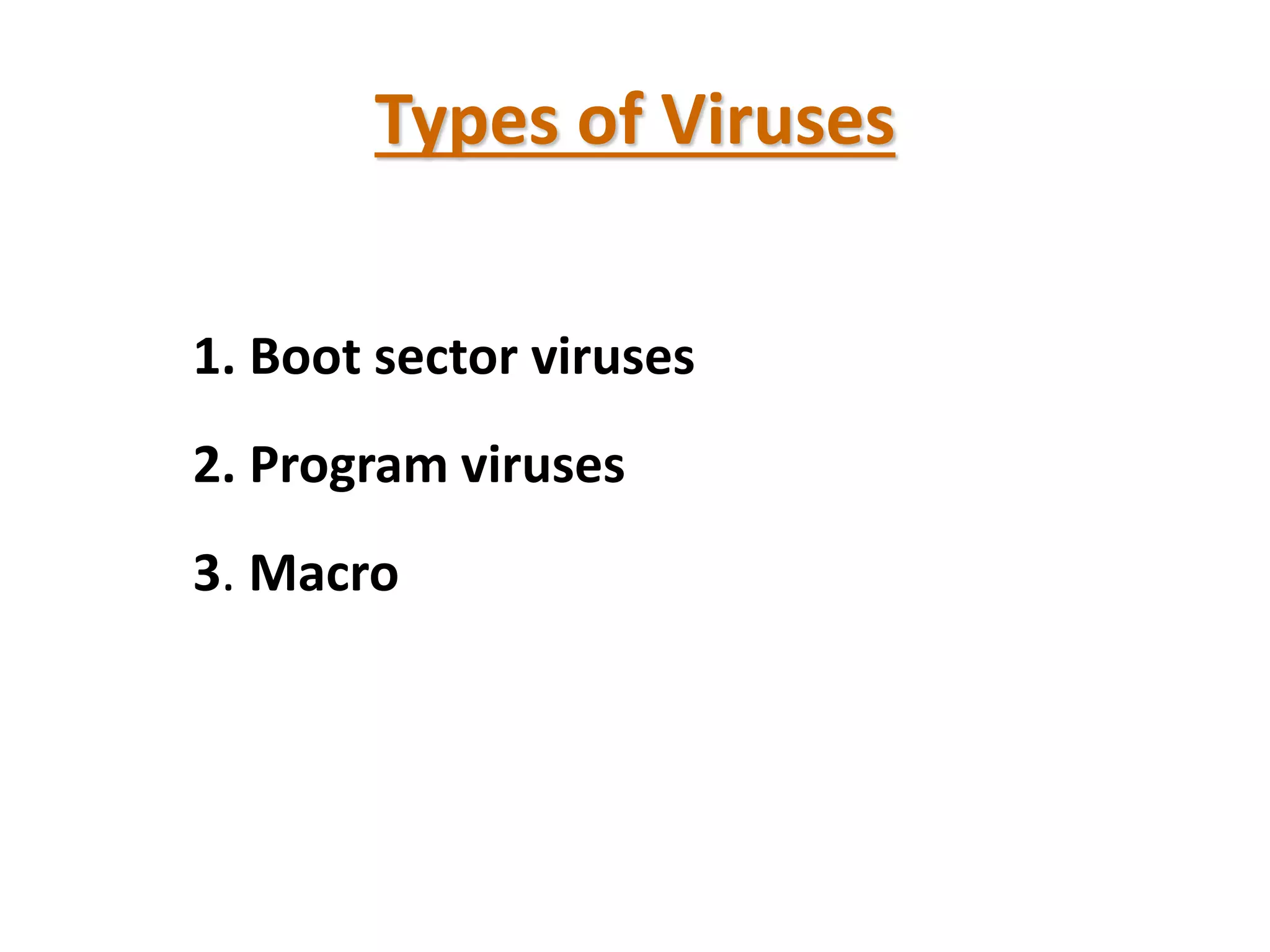 ANTIVIRUS AND VIRUS Powerpoint presentation | PPTX