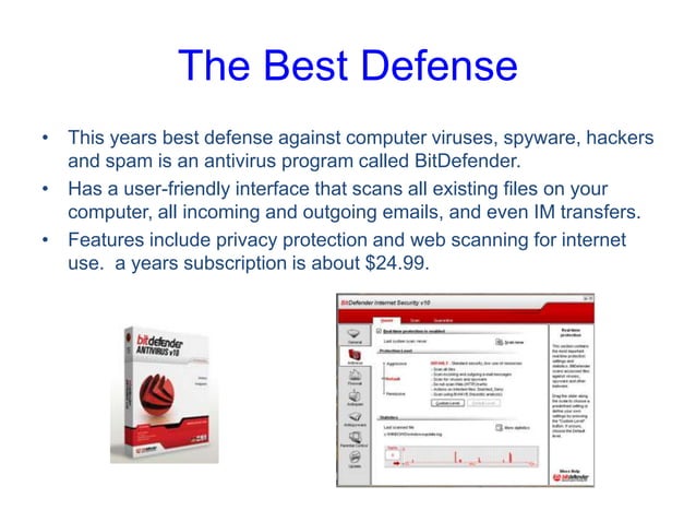ANTIVIRUS AND VIRUS Powerpoint presentation | PPTX