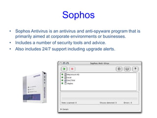 ANTIVIRUS AND VIRUS Powerpoint presentation | PPTX