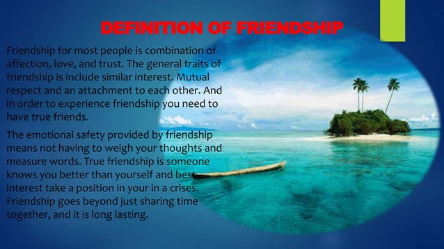 PRINCIPLE OF FRIENDSHIP | PPTX | Christianity | Religion & Spirituality
