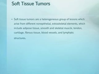 imaging of soft tissue tumours | PPTX