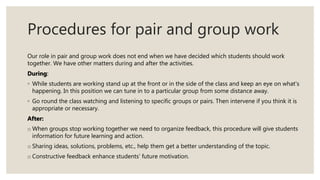 Power Point Presentation. Text "Grouping Students". Fraga - Flores | PPT