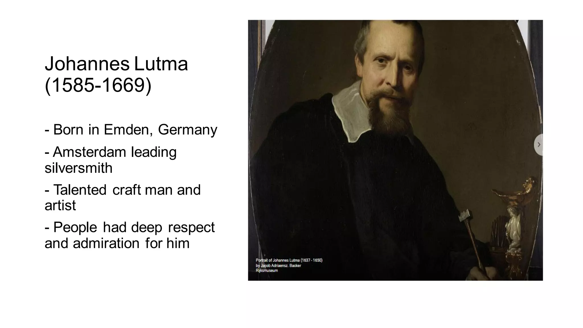 Johannes Lutma | PPT