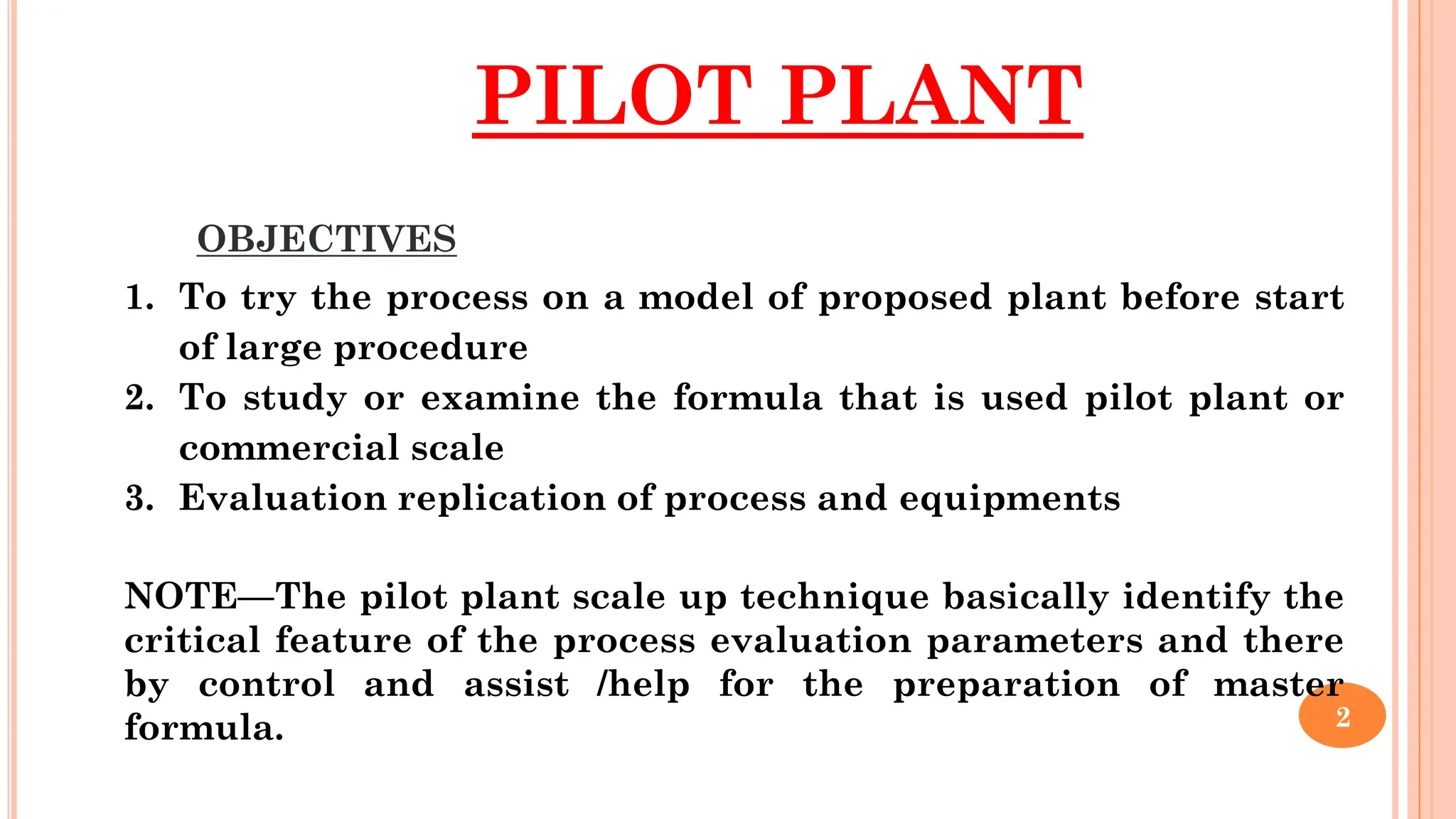 Pilot Plant scale up techniques in Pharmaceutical industry | PDF
