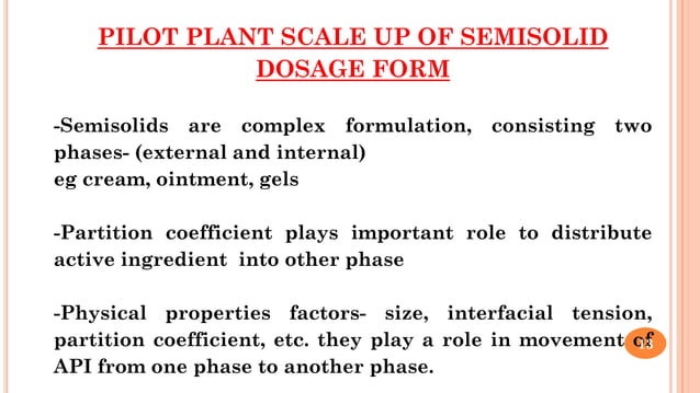 Pilot Plant scale up techniques in Pharmaceutical industry | PDF ...