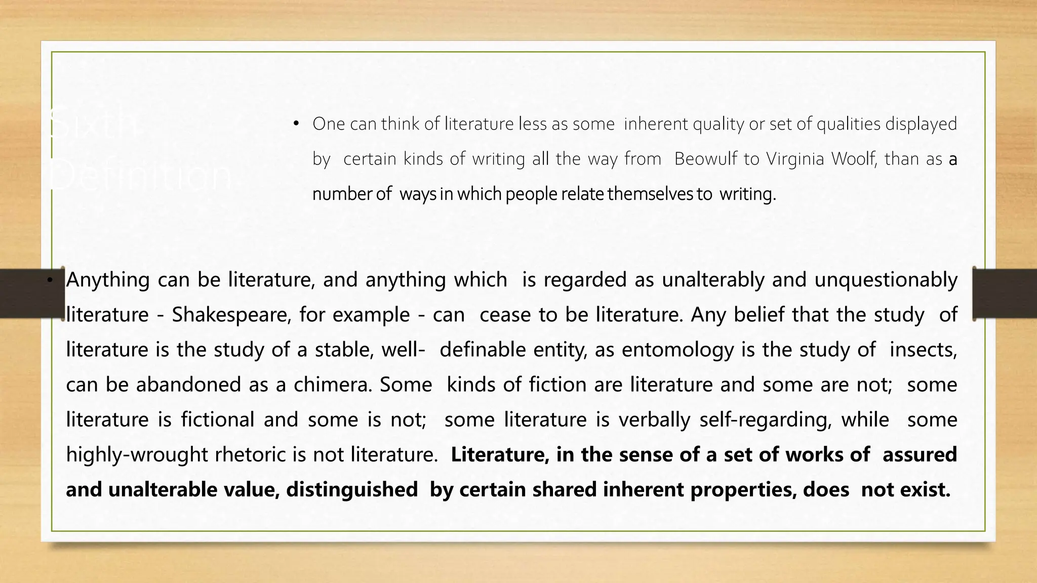 Power point Presentation of terry eagleton's essay | PPTX