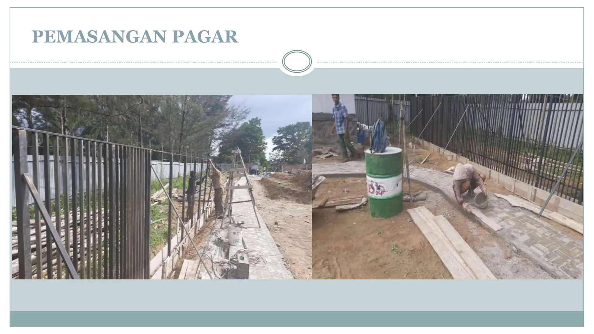 laporan mingguan proyek untuk mahasiswa teknik sipil | PPTX