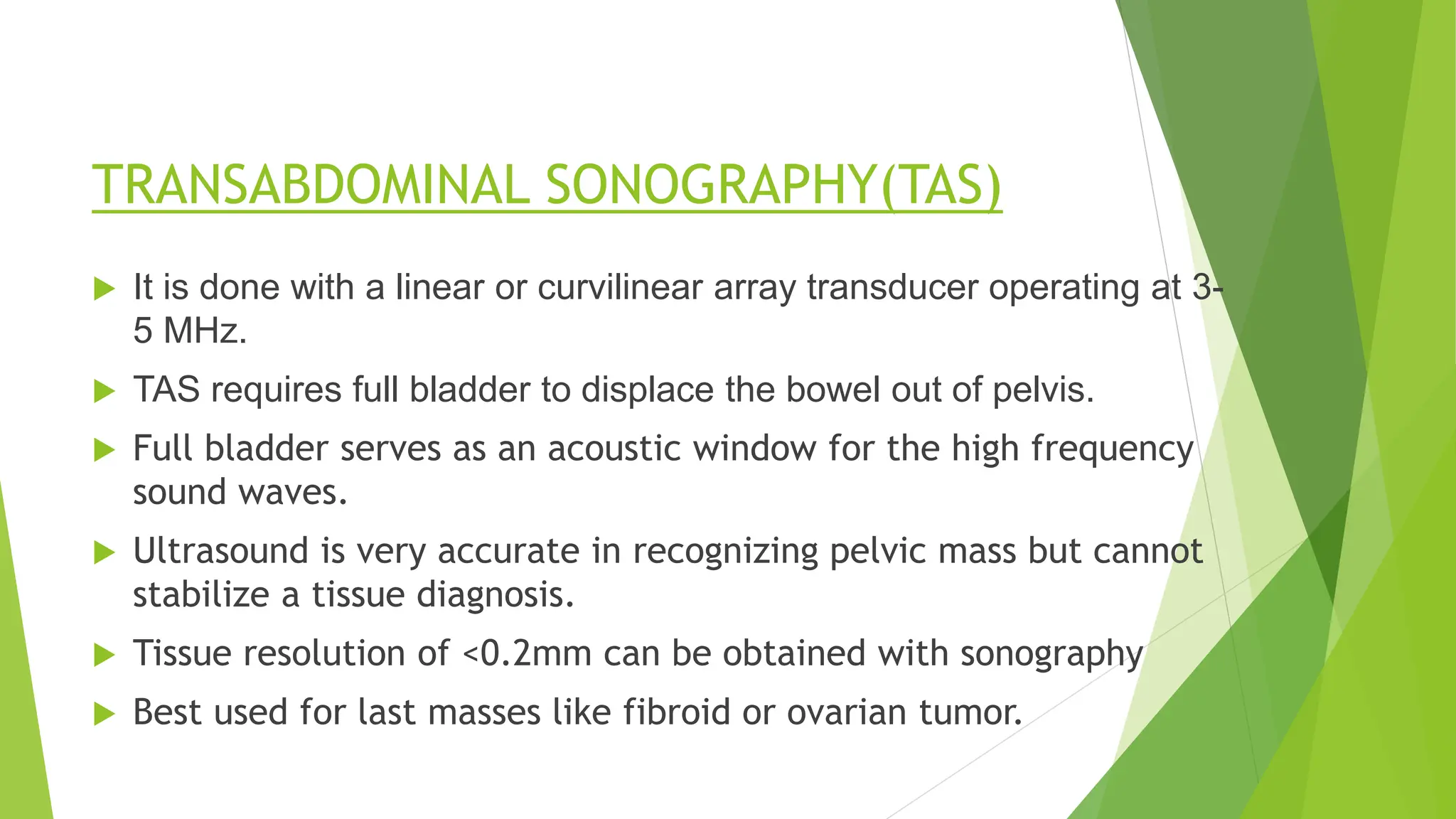 USG in Gynaecology - Undergraduate Level.pptx