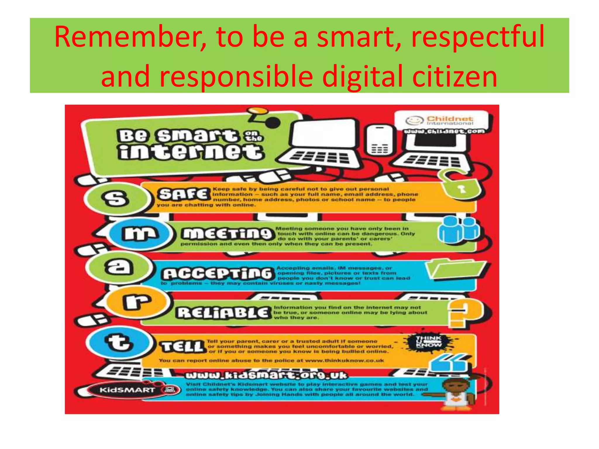 Power point presentation digital citizenship | PPT