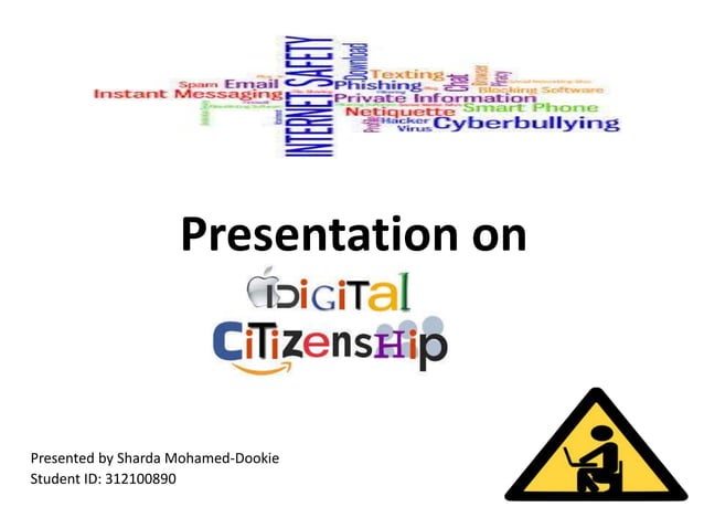 Power point presentation digital citizenship | PPT