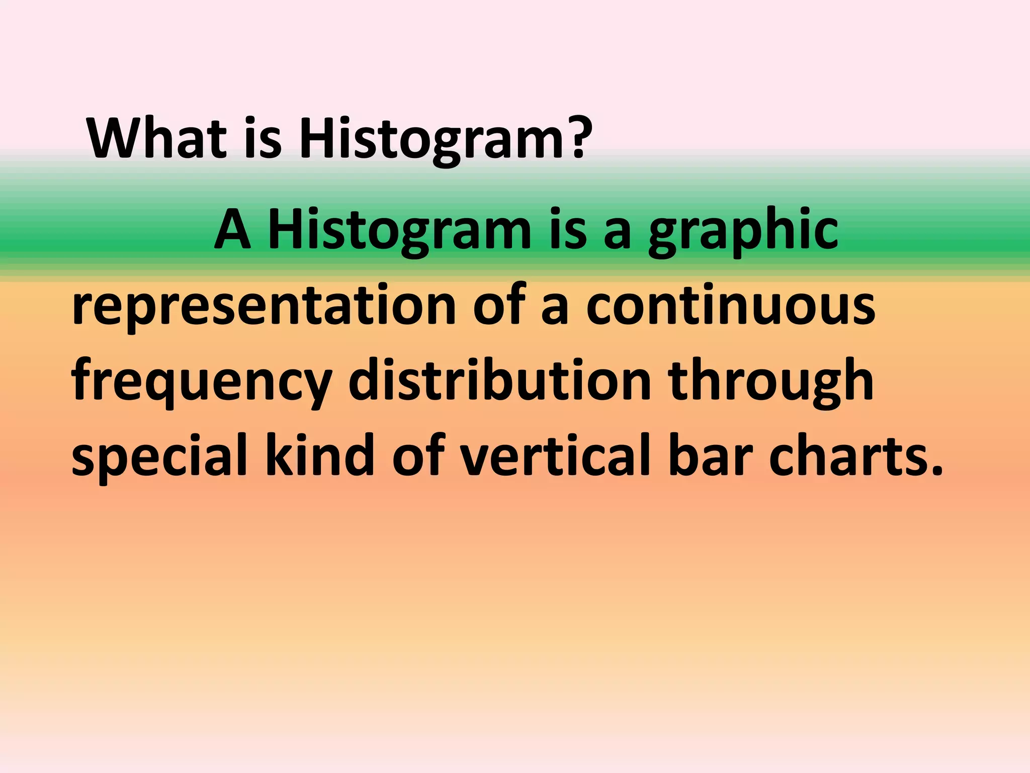 Powerpoint presentation histogram | PPTX | Computing | Technology & Computing
