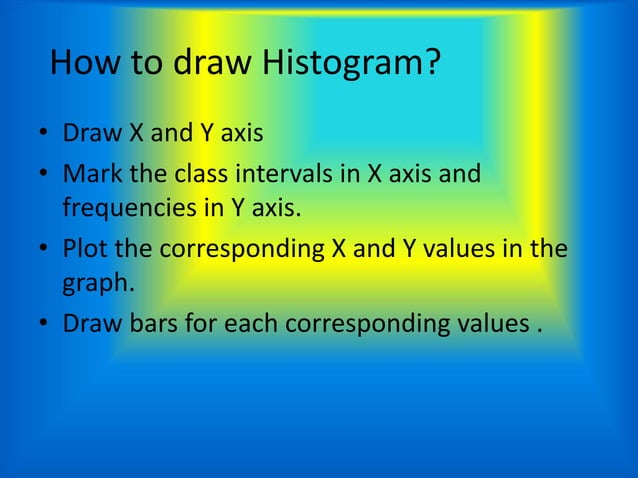 Powerpoint presentation histogram | PPTX | Computing | Technology & Computing